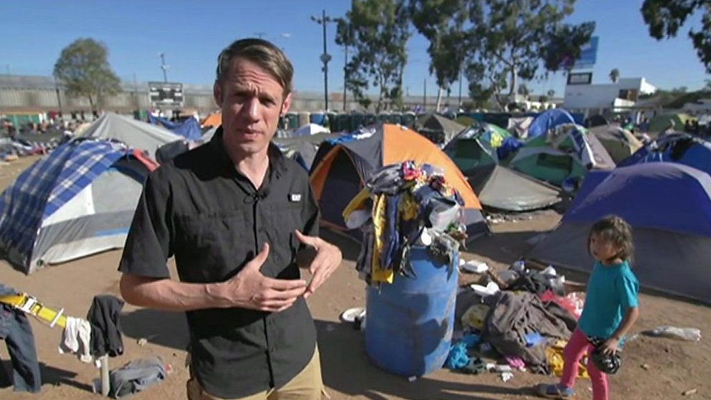 Mexico caravan migrants will likely spend Christmas on US border - BBC ...