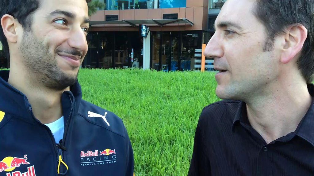 Formula 1: Up close and personal with Red Bull's Daniel Ricciardo - BBC ...