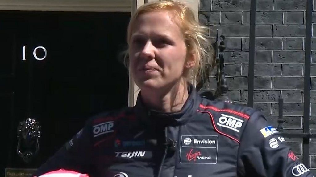Formula E: 'We only have one planet', says driver Alice Powell - BBC Sport