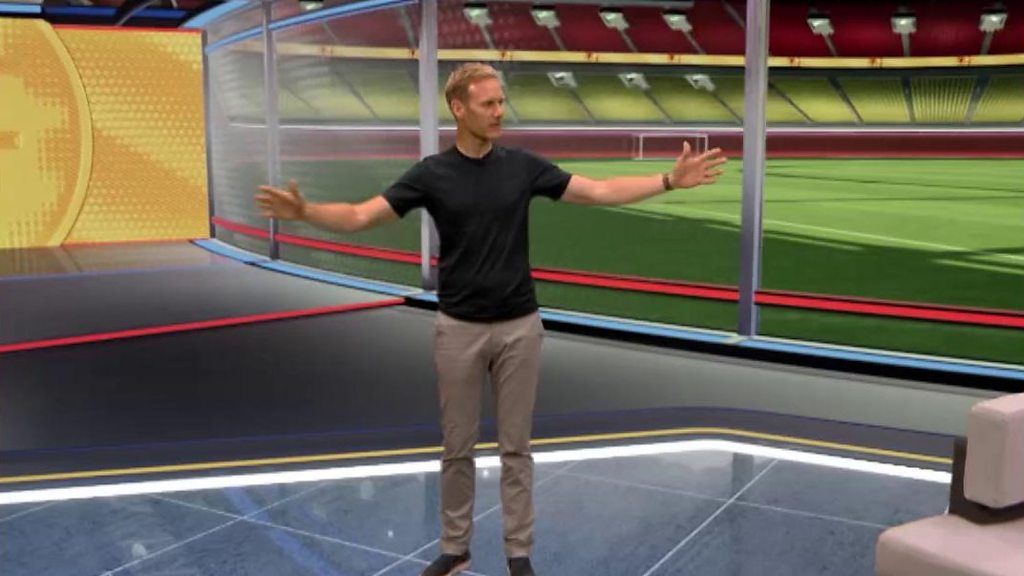 Match of the Day and Football Focus have new VR studio - BBC Newsround