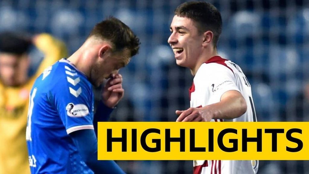 Highlights: Rangers 0-1 Hamilton Academical - BBC Sport