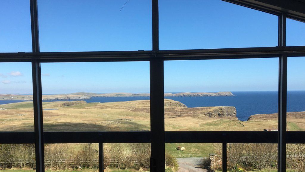 Scenic views of Scotland taken from windows - BBC News