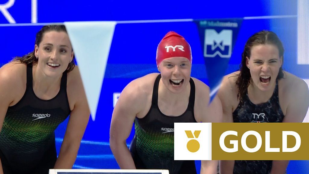 European Swimming Championships: Great Britain's women win 'stunning ...