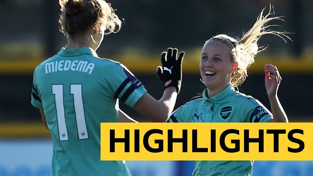 WSL Highlights: Everton Ladies 0-4 Arsenal Women - BBC Sport