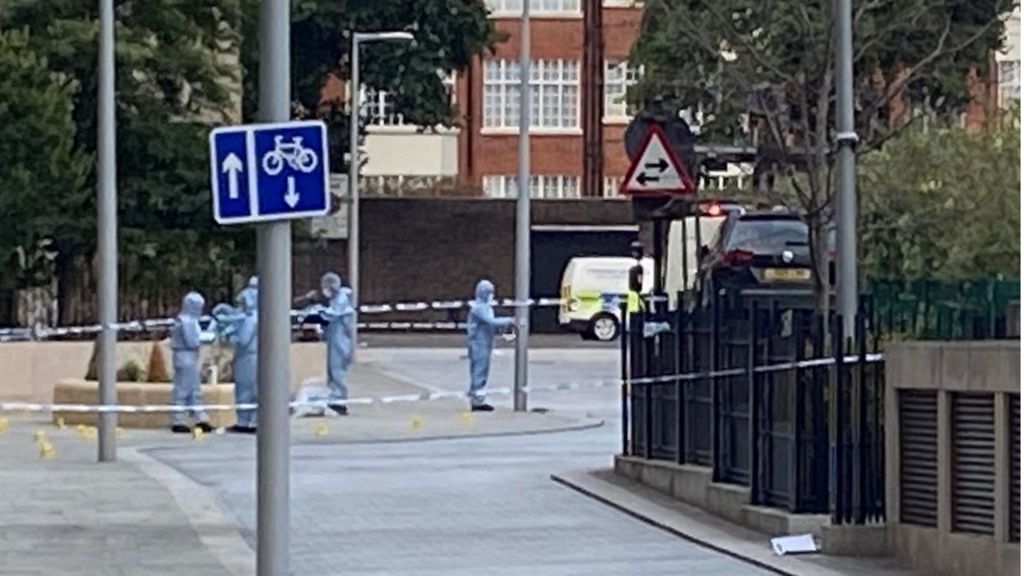 Kensington High Street: Murder arrest after man shot dead - BBC News