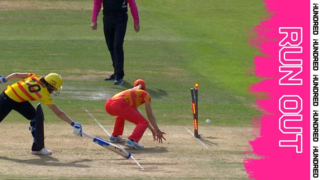 The Hundred - Trent Rockets v Birmingham Pheonix: Nat Sciver run out by ...