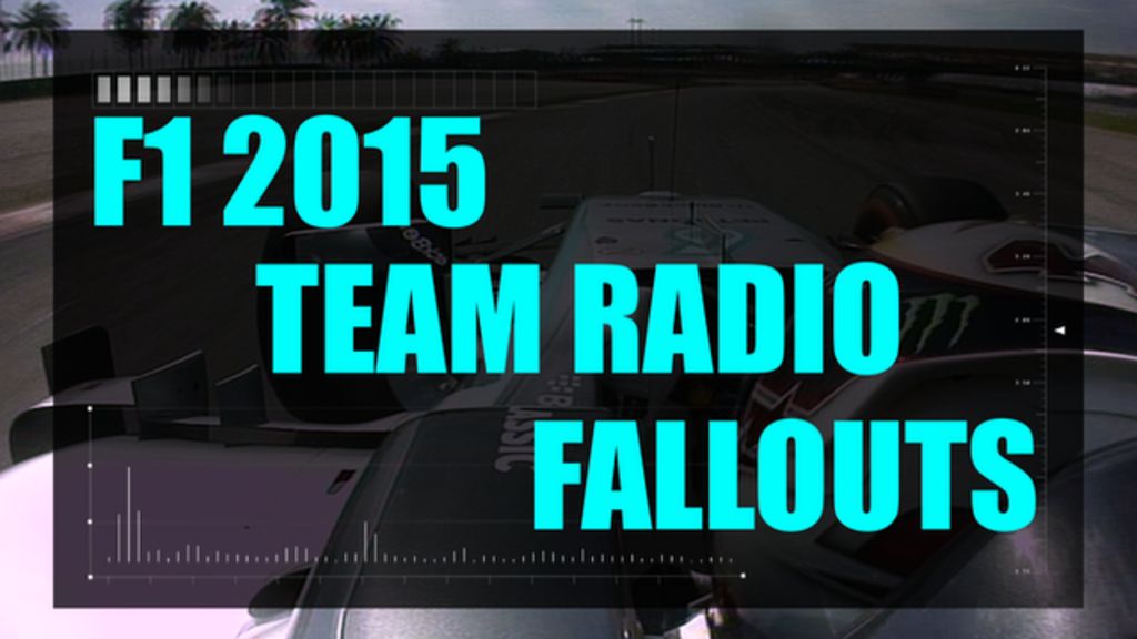 Formula 1: The best team radio fallouts of 2015 - BBC Sport