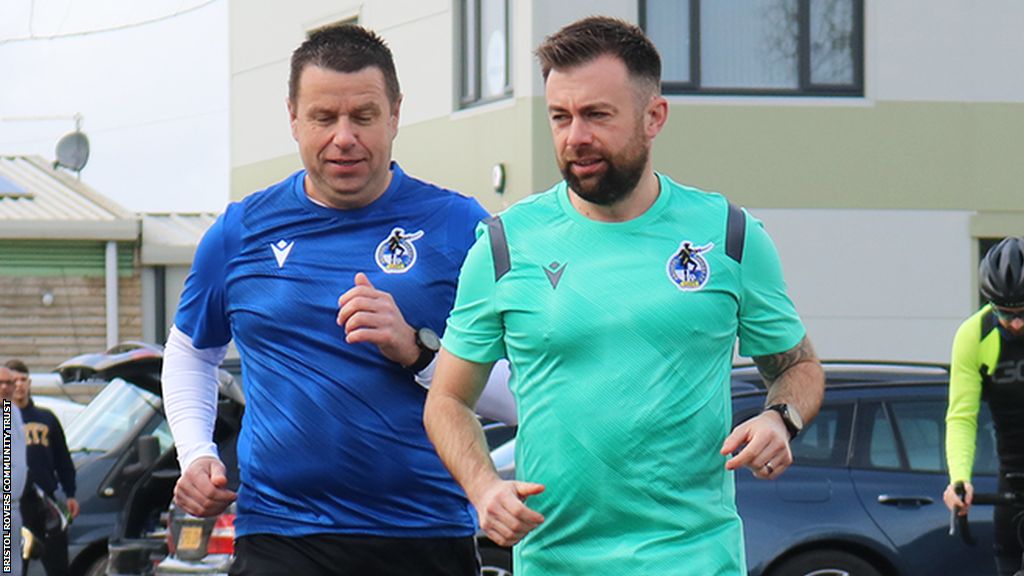Nik Weeks: Bristol Rovers fan completes seven marathons in seven days ...