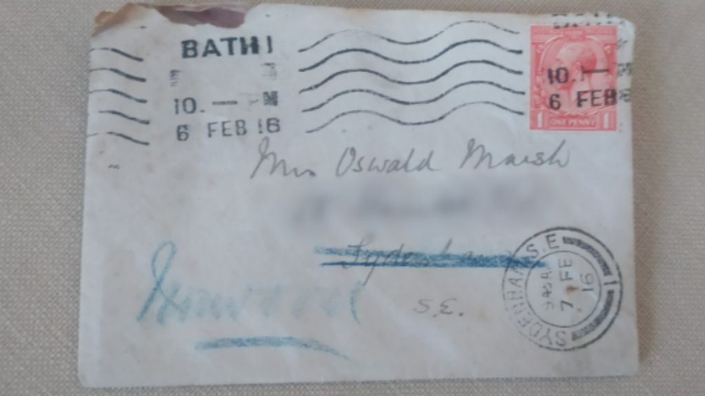 Mystery of letter which arrived more than 100 years late - BBC Newsround