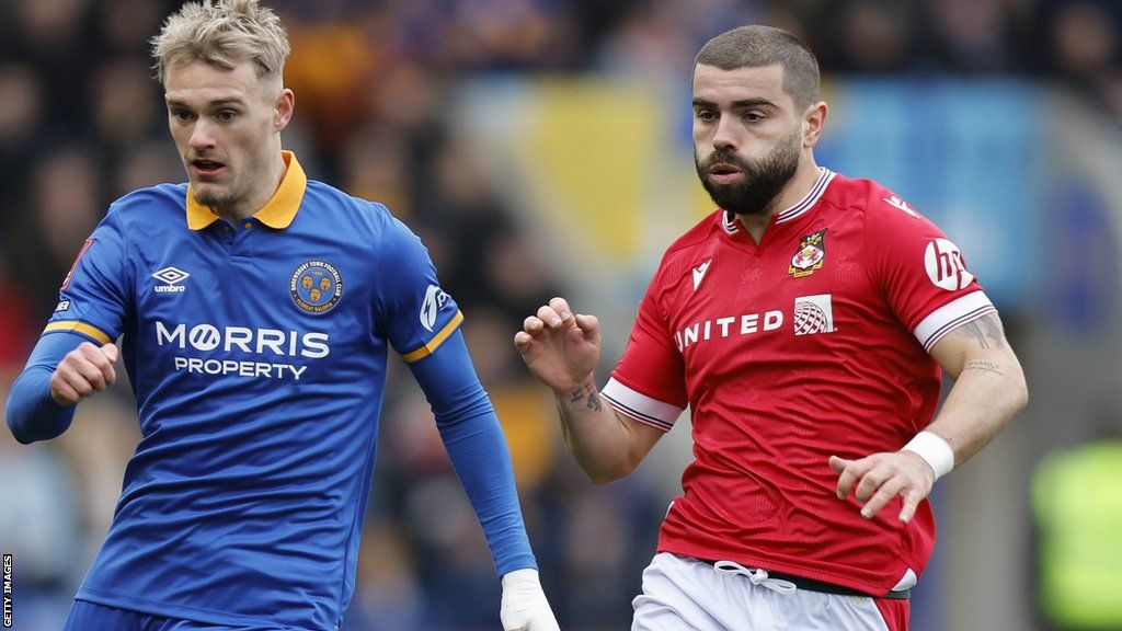 Wrexham's Elliot Lee hits back at Shrewsbury's Tom Flanagan after FA ...