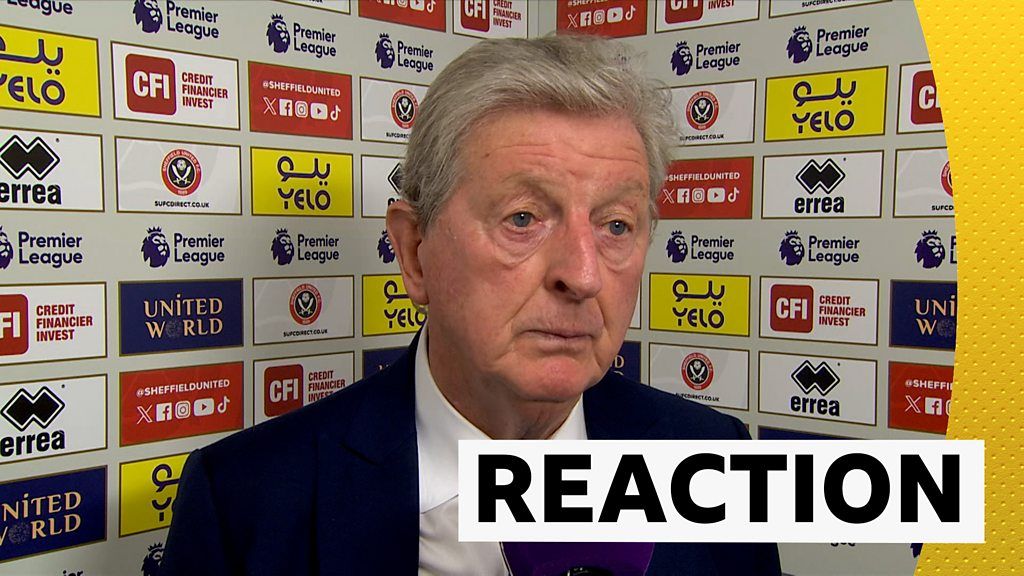 Sheff United 0-1 Crystal Palace: Hodgson has 'hope' for a competitive ...