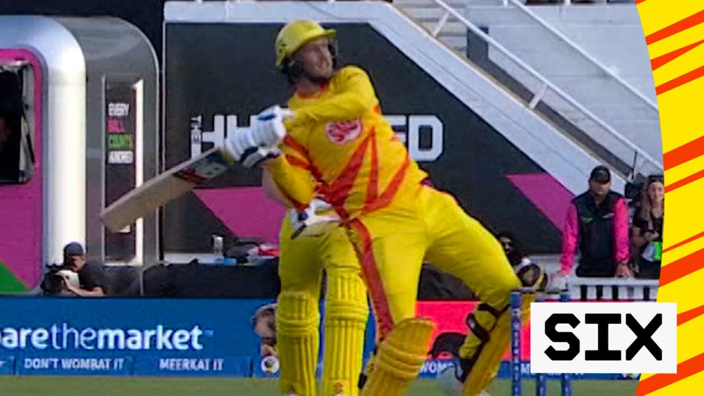 The Hundred 2023: Joe Root hits six for Trent Rockets against Oval ...