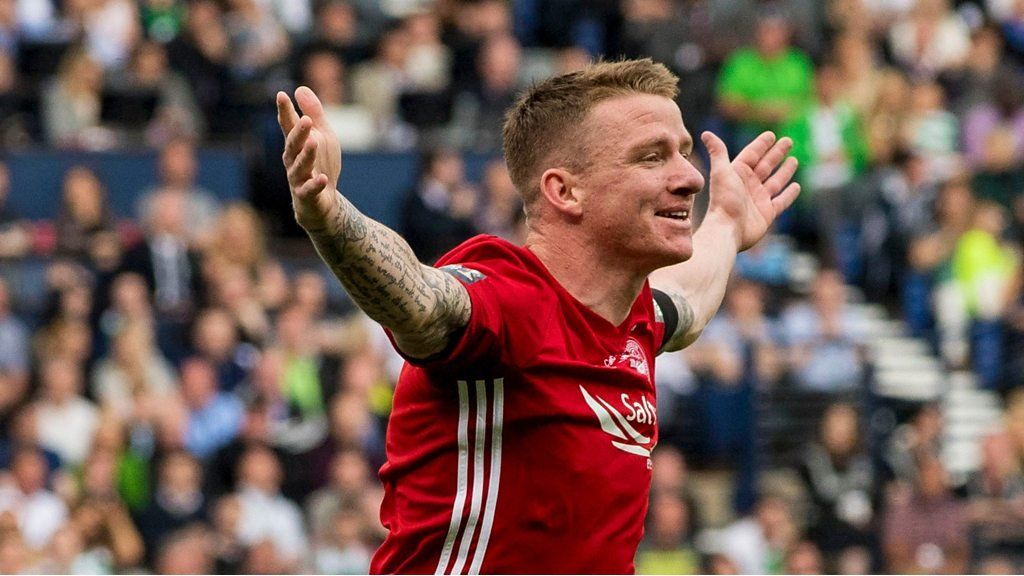 Jonny Hayes: Celtic signing in scoring action for Aberdeen - BBC Sport