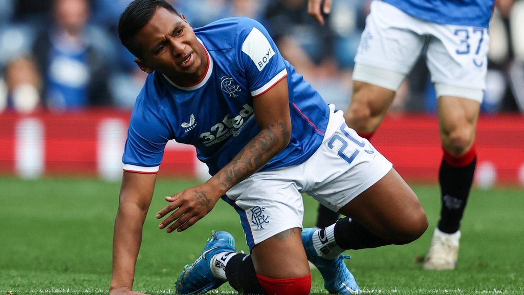 Alfredo Morelos: Manager Michael Beale laments lack of energy from ...