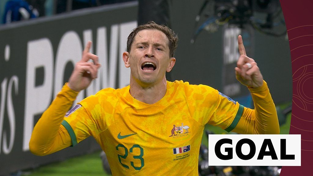 World Cup 2022: Craig Goodwin fires Australia ahead against France ...