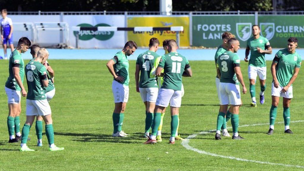 Guernsey FC 'speechless' after ill-tempered Marlow defeat - BBC Sport