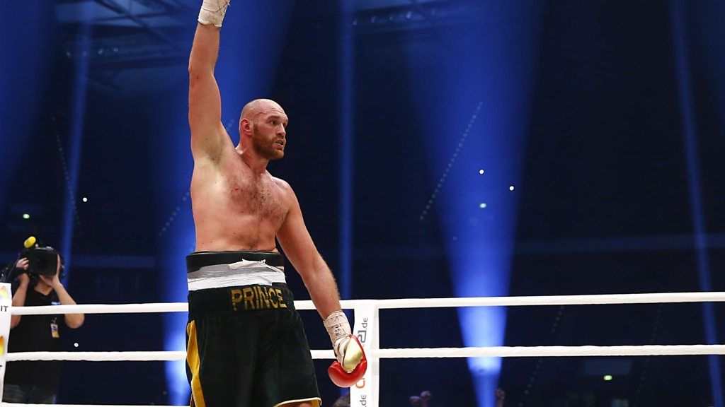 Fury says he will “box rings around” Anthony Joshua. - BBC Sport