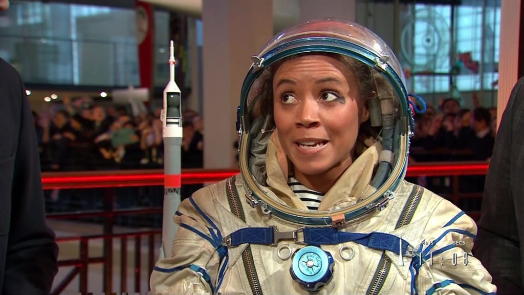 Leah takes a look at an astronaut nappy - BBC Newsround