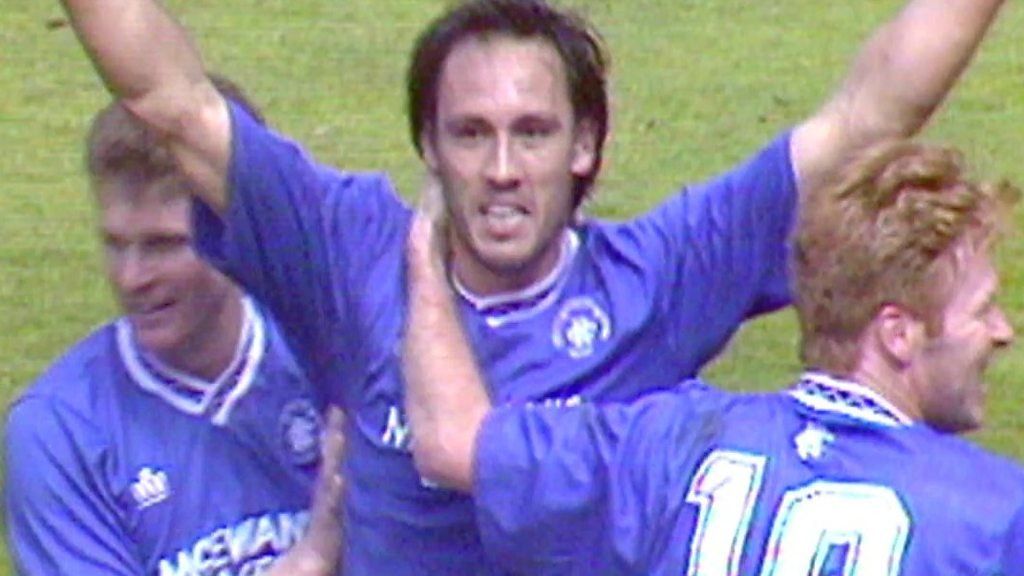 From the archive: Hateley sets Rangers on course for title - BBC Sport