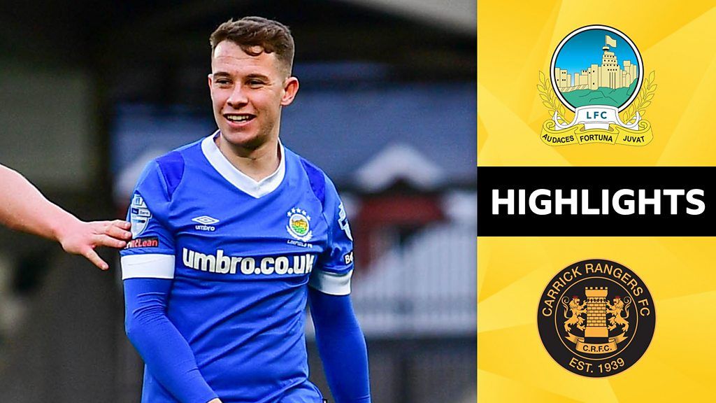 Watch: Linfield battle past resilient Carrick Rangers - BBC Sport