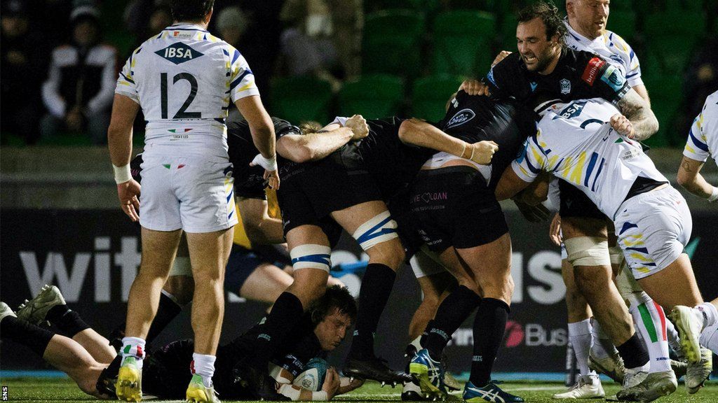 Glasgow Warriors 50-8 Zebre: Johnny Matthews claims hat-trick as hosts ...