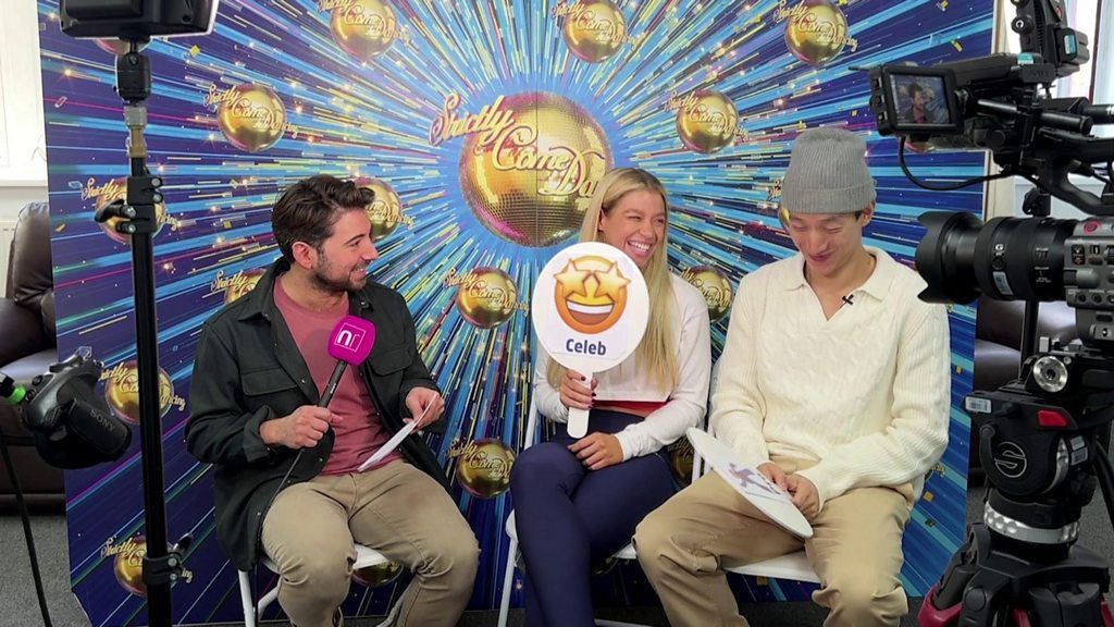 Strictly semi-finals: Strictly couples reveal all in Ricky's game - BBC Newsround