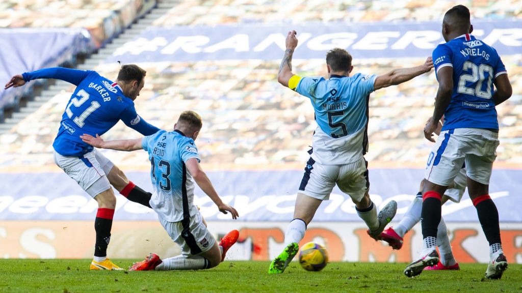 Barker ends Rangers' pursuit of second goal - Sportscene analysis - BBC ...