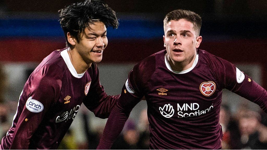 Scottish Cup: Watch Cammy Devlin's goal set up quarter-final for Hearts ...
