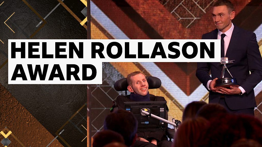 Sports Personality of the Year 2022: Rob Burrow honoured with Helen ...