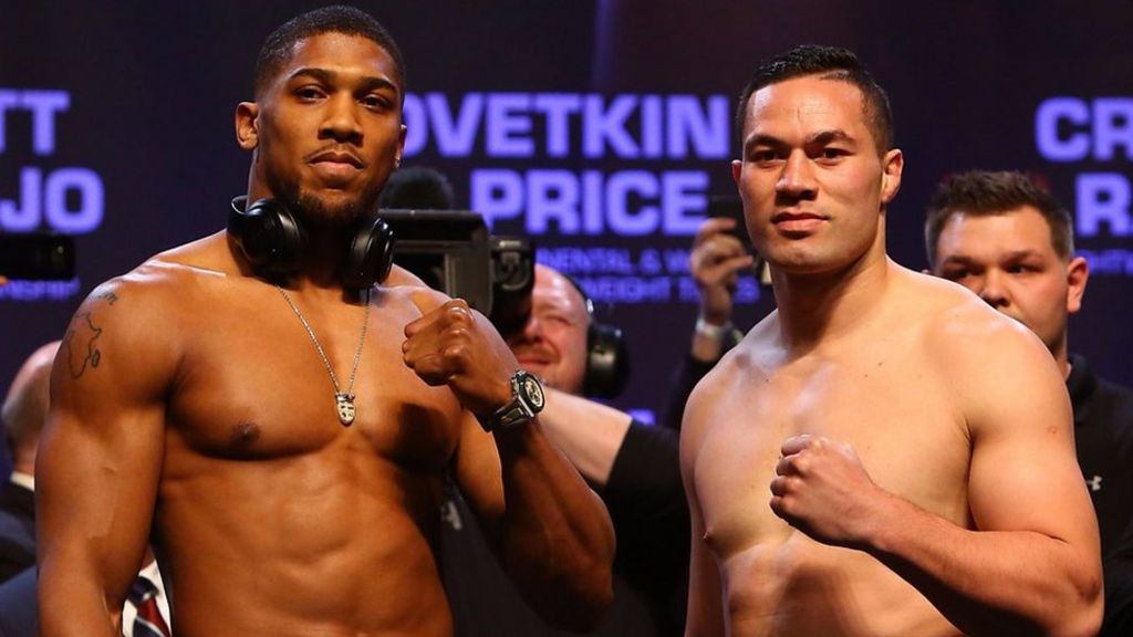 Anthony Joshua v Joseph Parker: Boxers set for world heavyweight clash ...
