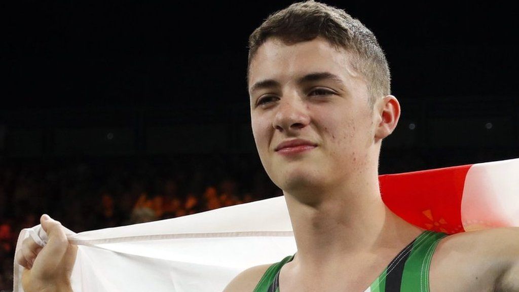 Rhys McClenaghan: NI gymnast set to renew rivalry with Max Whitlock ...