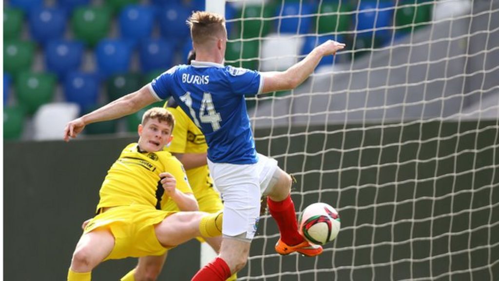 Aaron Burns double as Blues rout struggling Reds at Windsor - BBC Sport