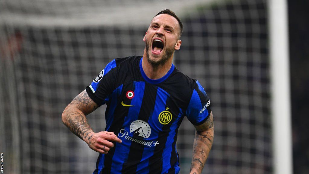 Inter Milan 1-0 Atletico Madrid: Marko Arnautovic goal earns Champions League first-leg win ...