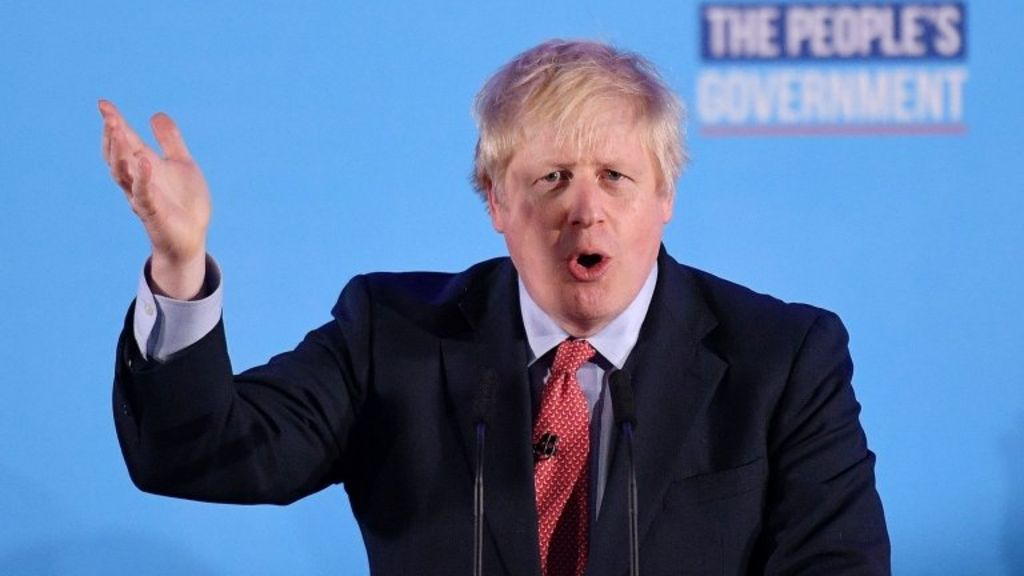 Boris Johnson's first speech after winning election - BBC Newsround
