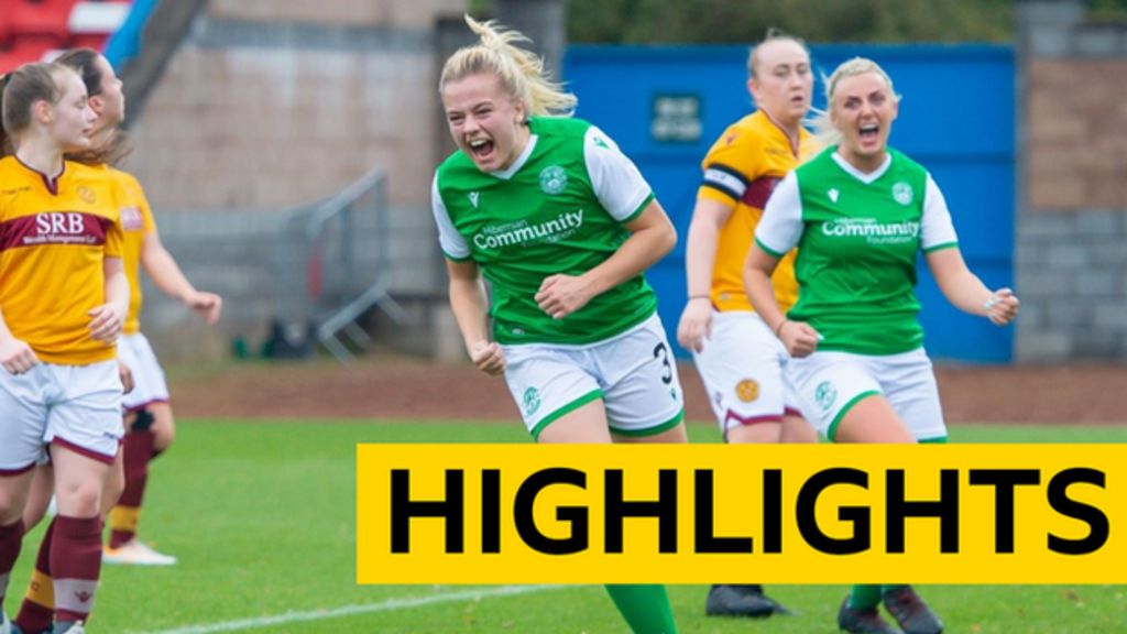 Highlights: Hibernian Ladies 4-1 Motherwell - BBC Sport