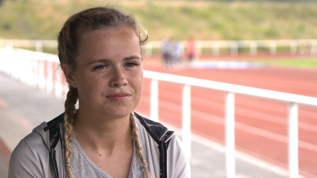 Maria Lyle's PE bleep test helped kickstart her running career - BBC Sport