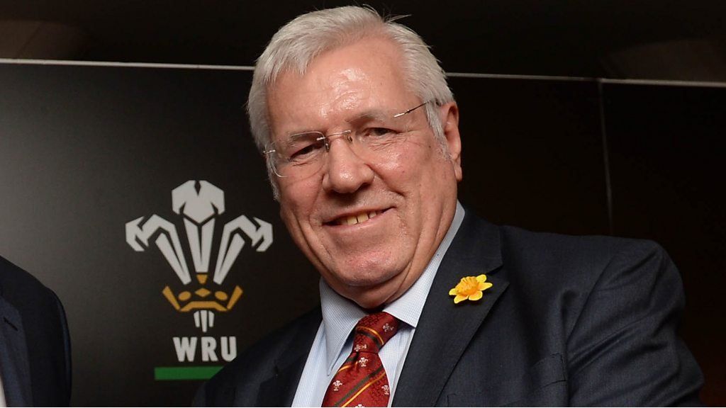 Dennis Gethin: Welsh rugby pays tribute to ex-WRU President with Scrum ...