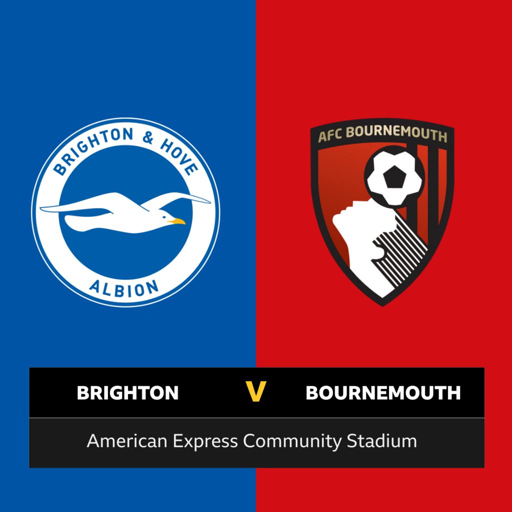 Follow Brighton v Bournemouth live - BBC Sport
