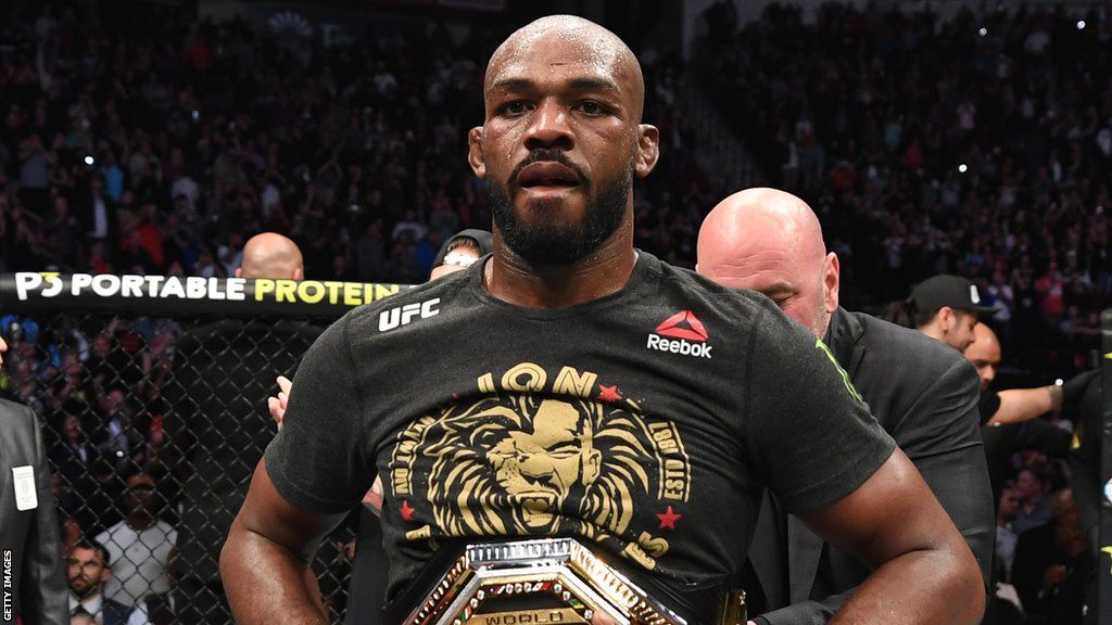 UFC champion Jon Jones summoned over alleged threats to kill - BBC Sport
