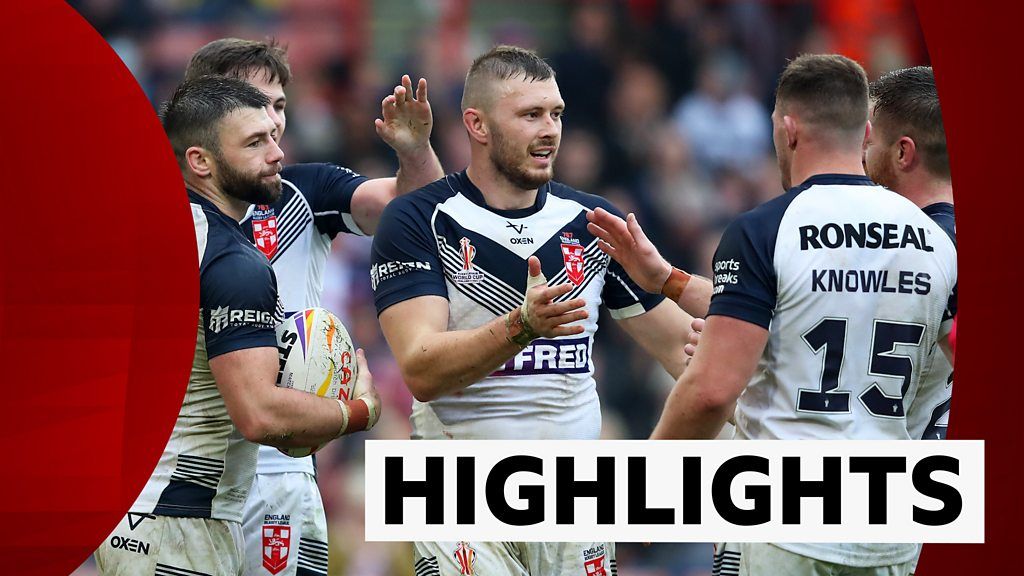 Rugby League World Cup: England 94-4 Greece highlights - BBC Sport