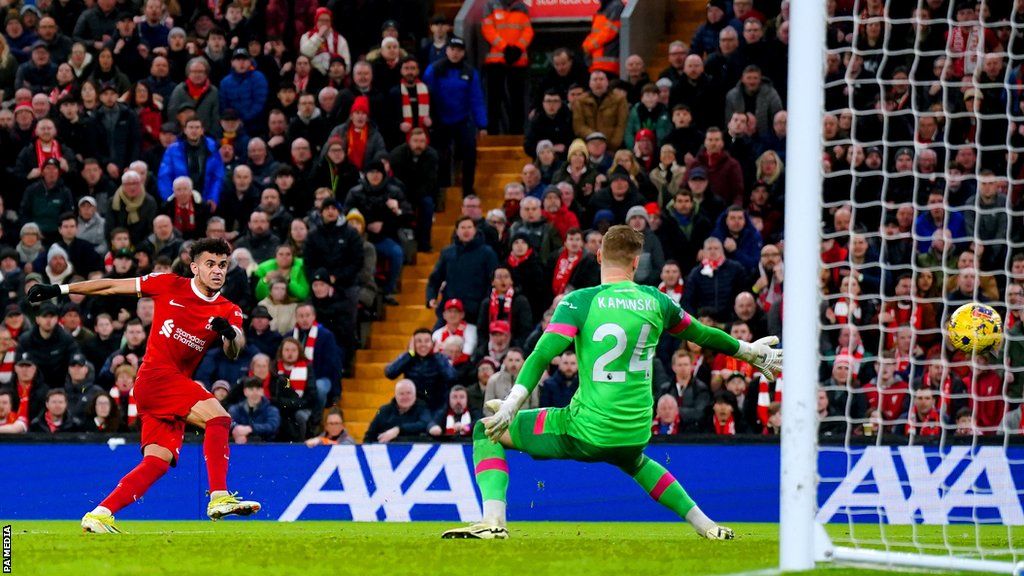 Liverpool 4-1 Luton Town: Reds move four points clear at the top after ...