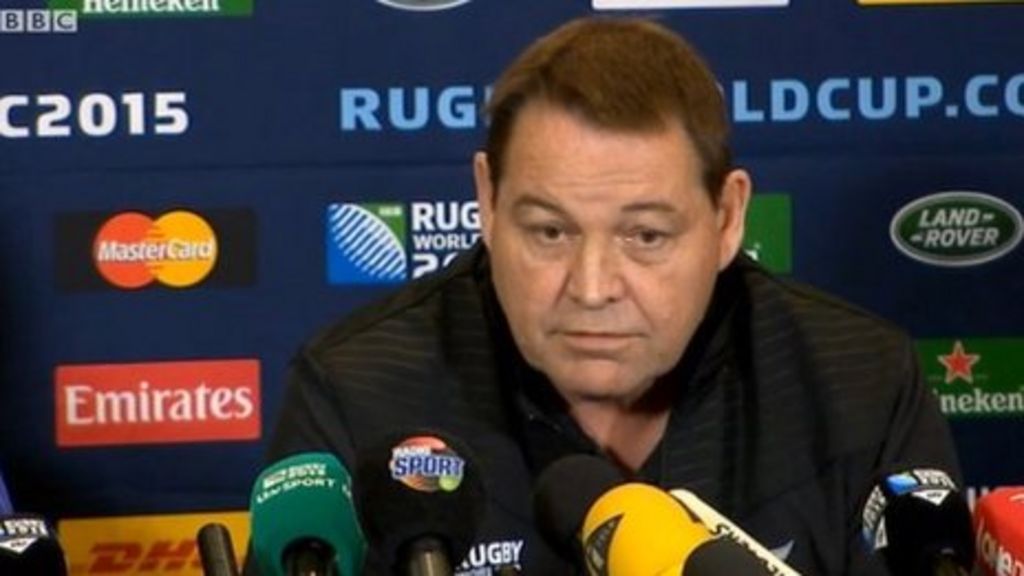 Rugby World Cup 2015 : Wales have 'massive chance' - Steve Hansen - BBC ...