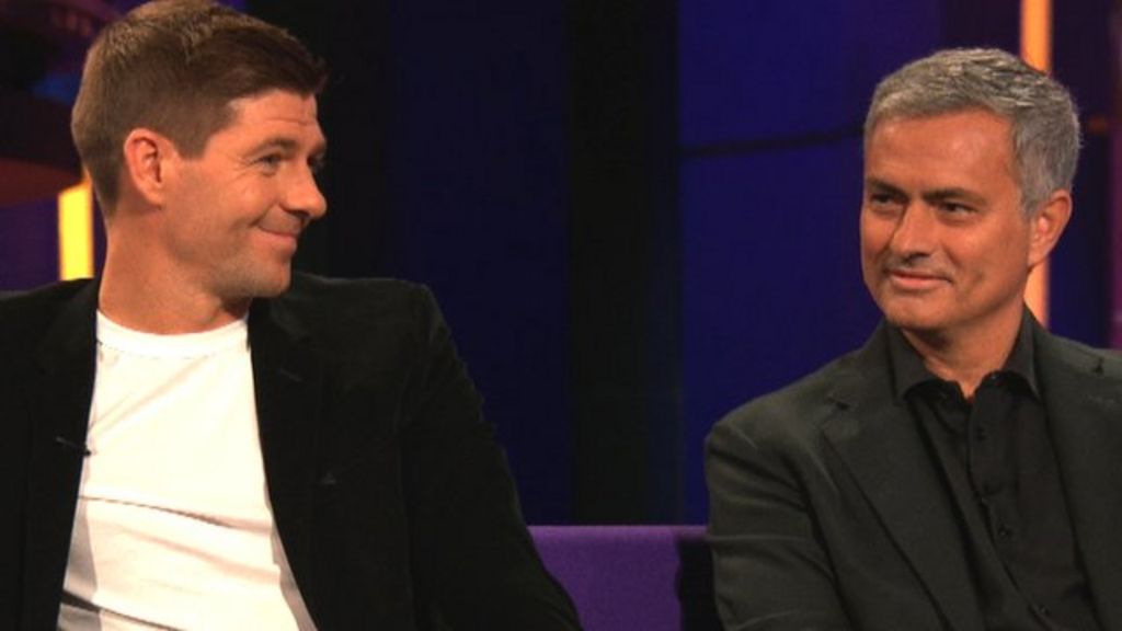 Clare Balding Show: Steven Gerrard has framed Jose Mourinho letter ...