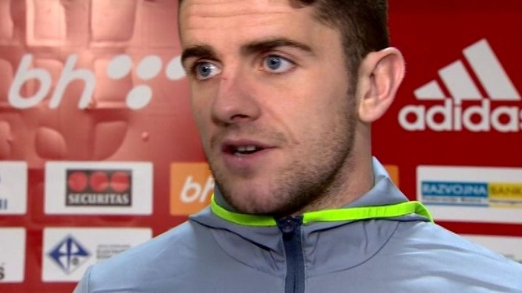 Robbie Brady says Republic play-off goal 'meant world to me' - BBC Sport