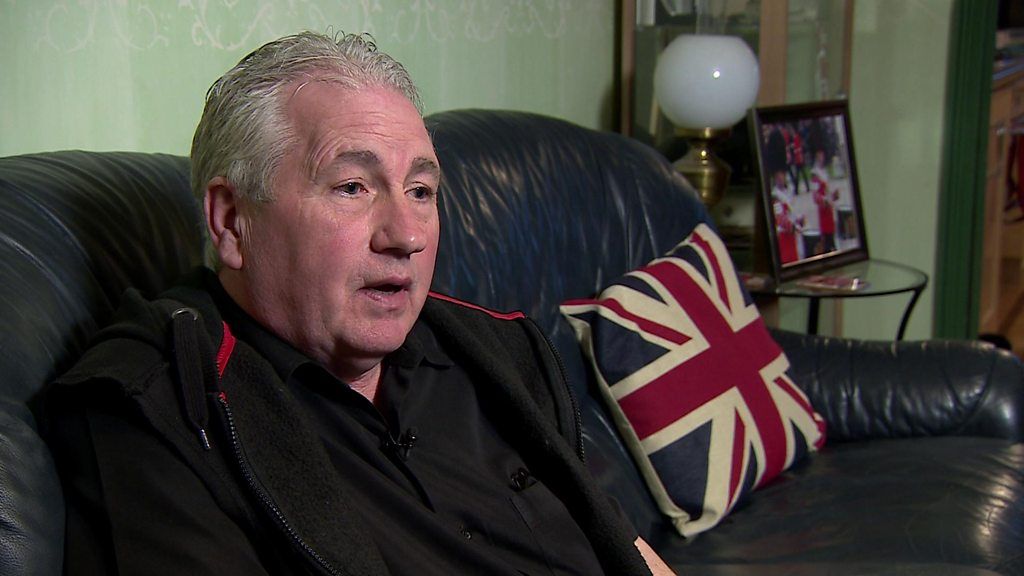 Injured soldier Lee Bagley would not let his children serve in forces ...