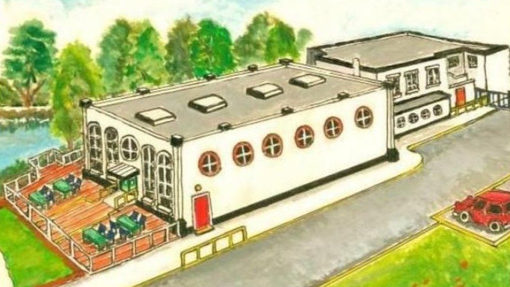 New venue proposed for brine baths in Droitwich - BBC News