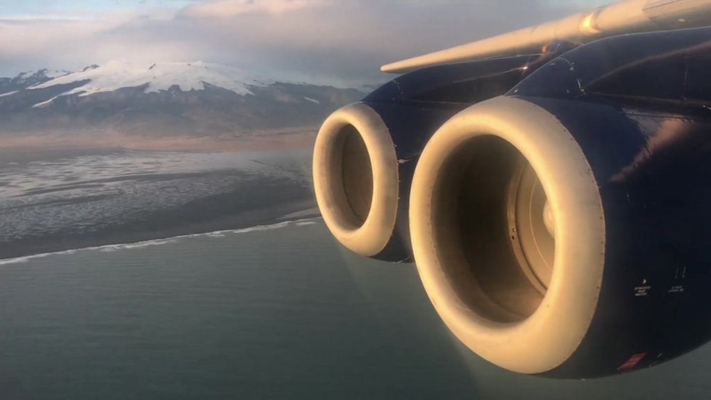 'Volcano plane' takes flight - BBC Newsround