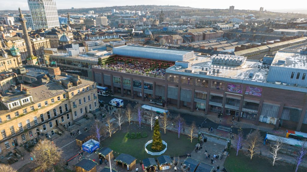 Newcastle Eldon Square go-kart track approved - BBC News
