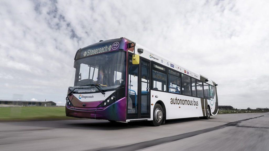 Automated buses: Take a look at the world's first service launching in ...