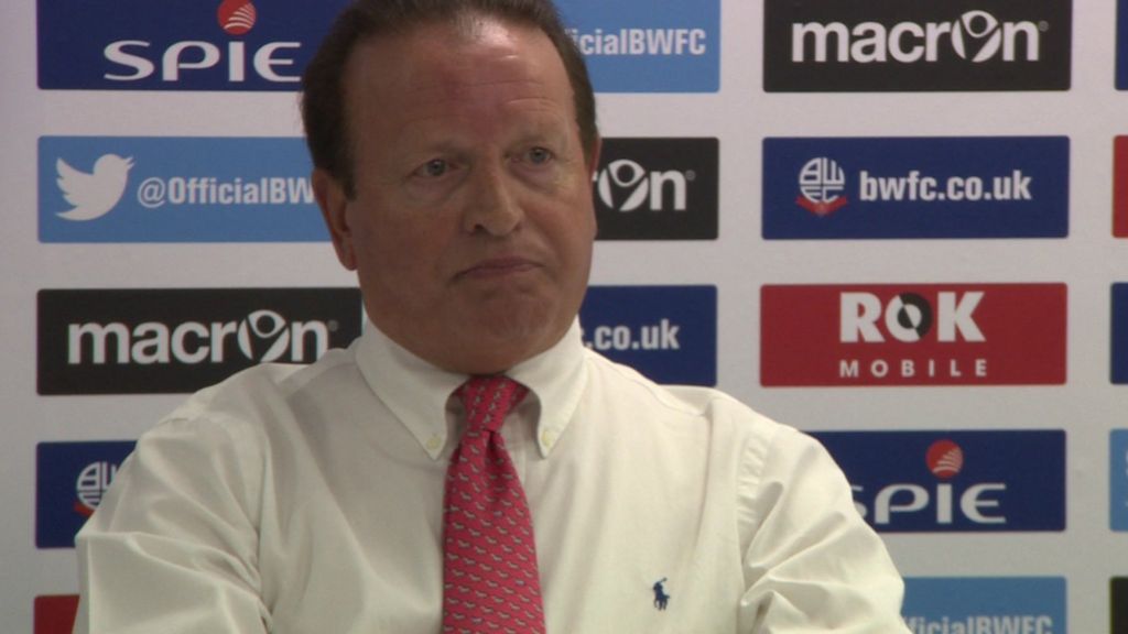 Bolton Wanderers: New manager appointment close, says chairman Ken ...